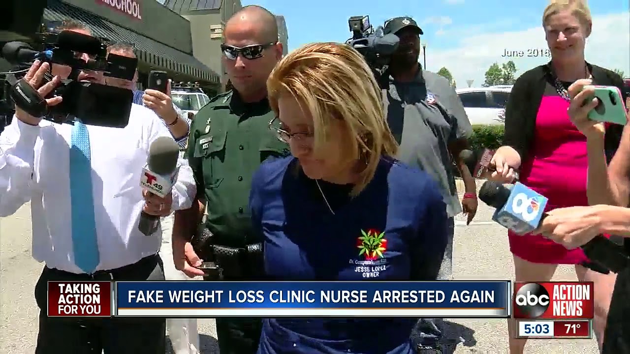 Fake weight loss nurse allegedly practicing health care without a ...