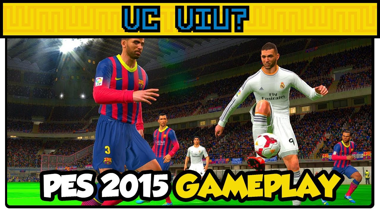 Gameplay de PES 2015 - VC VIU? - YouTube