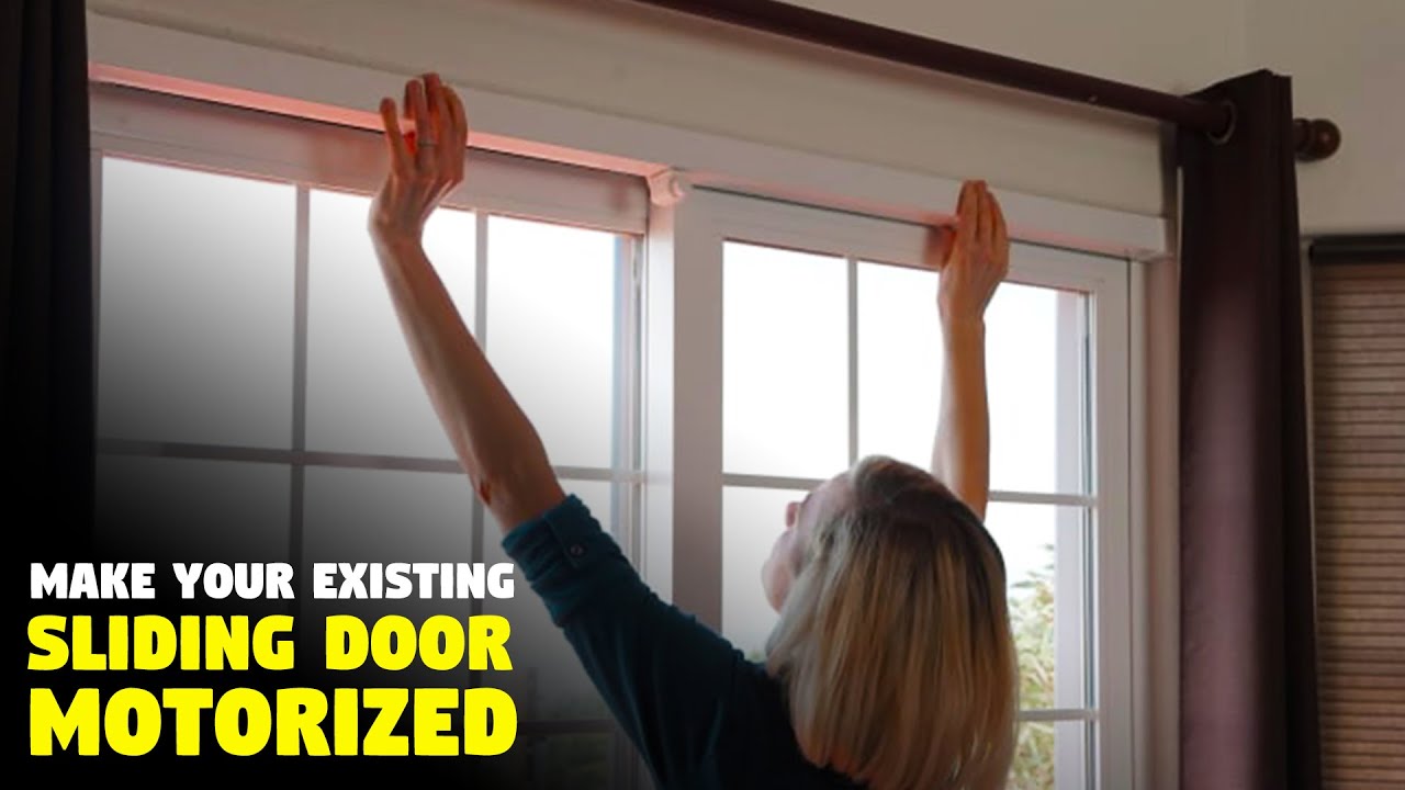 Smartslydr: Automatic sliding door system for your existing glass door ...