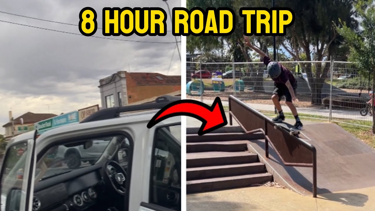 Driving 8 HOURS For A Skate Competition - YouTube
