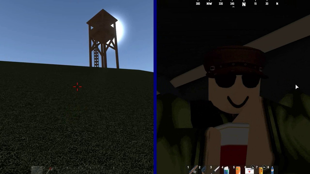 Roblox - Apocalypse rising 1 and Apocalypse rising 2 comparison - YouTube