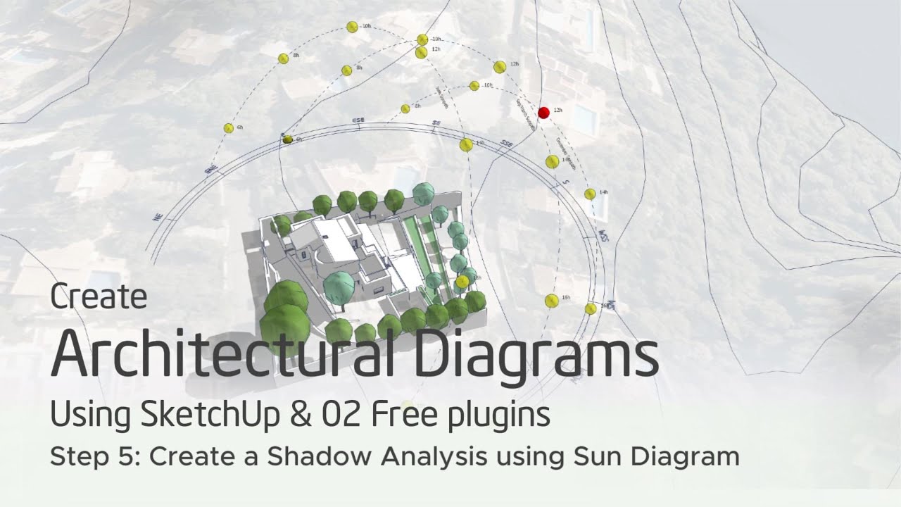 HOW TO: Architectural Diagram | Step 5: Create a Shadow Analysis using ...