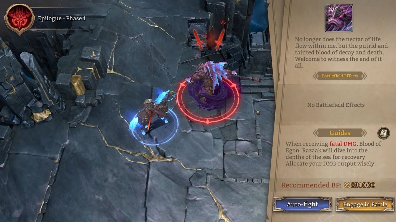 NEW Void Rift Epilogue Razaak Boss | Watcher Of Realms - YouTube