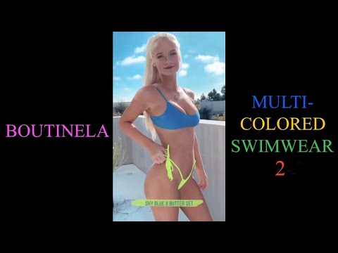 BOUTINELA ❌ Multi-Color Thong Bikinis Vol. 2