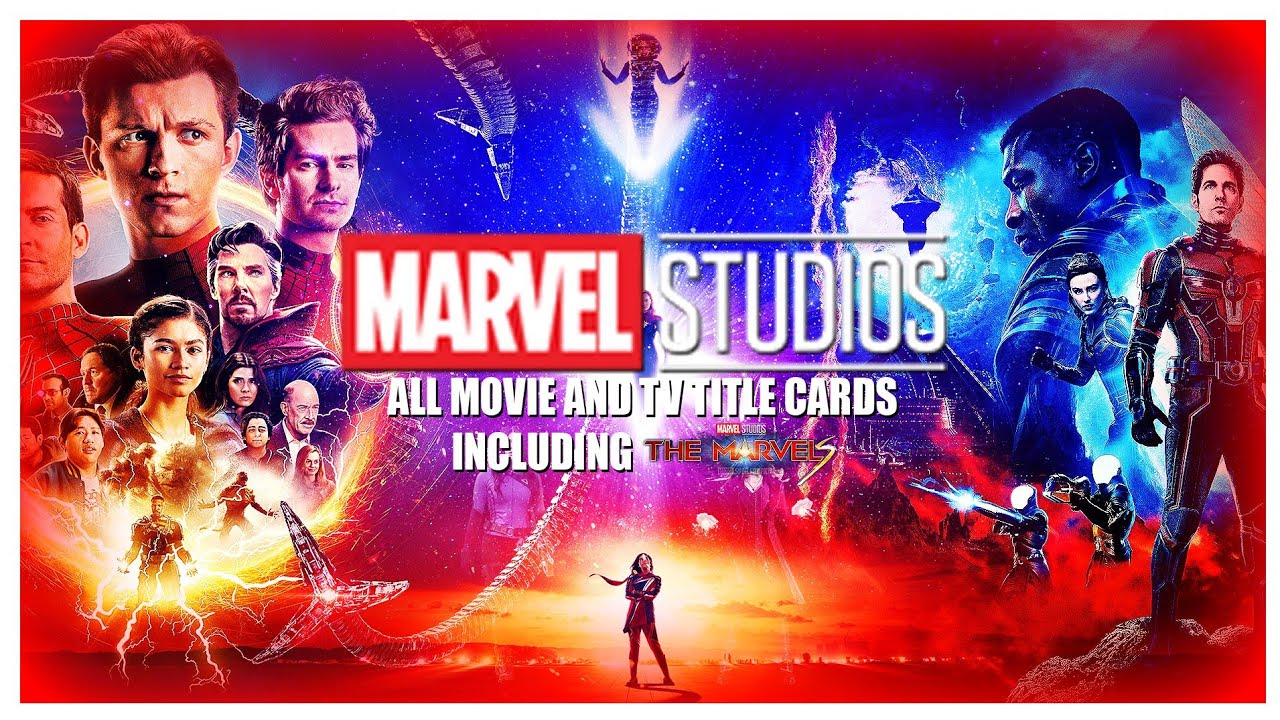 Marvel Cinematic Universe All Movie & TV Title Cards (Including The ...