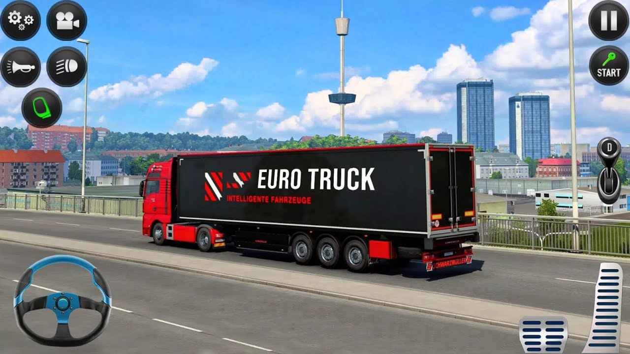 Euro Truck Simulator 2 Gameplay Smooth Drive 4K HD |GamingwizCartoon ...