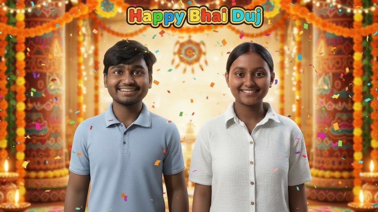 Happy bhai duj guys 😊|Happy Bhai duj - YouTube