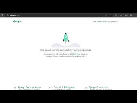 INSTALASI DJANGO - YouTube
