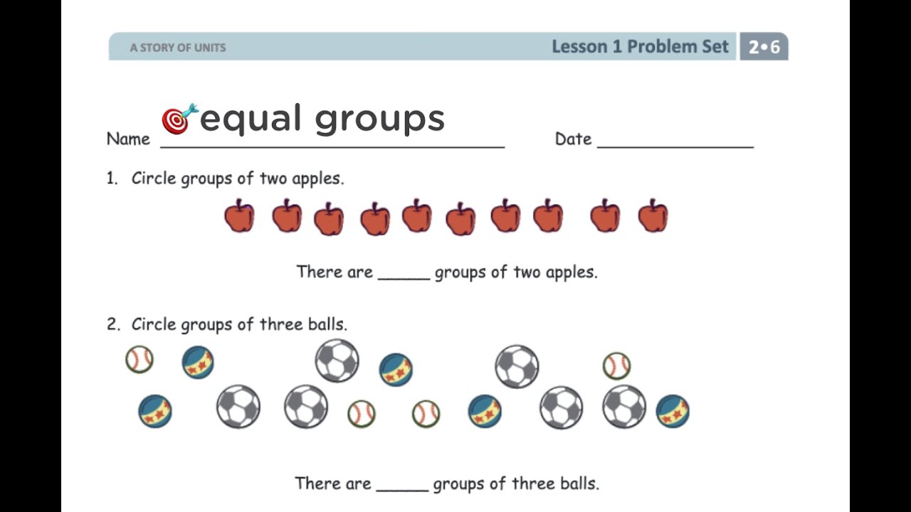 Lesson 1 Math - YouTube