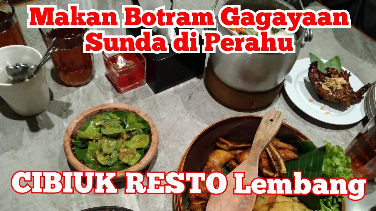 RESTO CIBIUK BANDUNG LEMBANG Tawarkan Sensasi Makan Diatas Perahu ...
