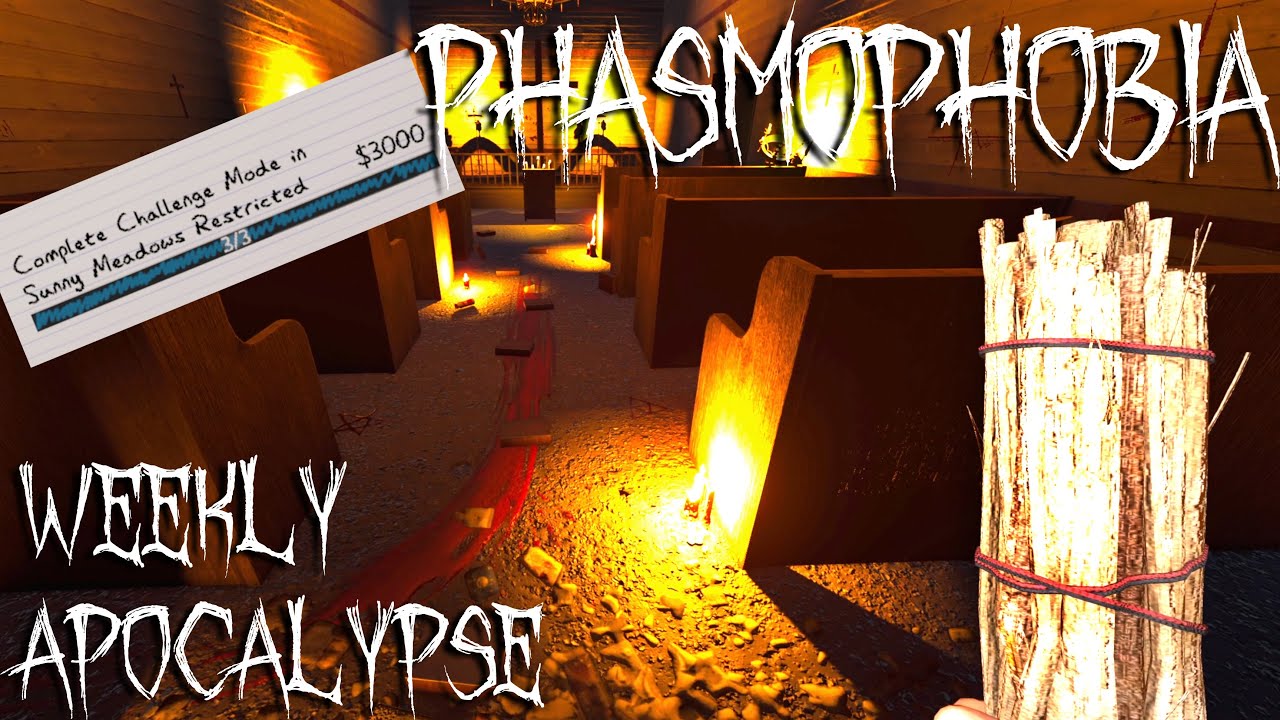 Phasmophobia Weekly Challenge Apocalypse - YouTube