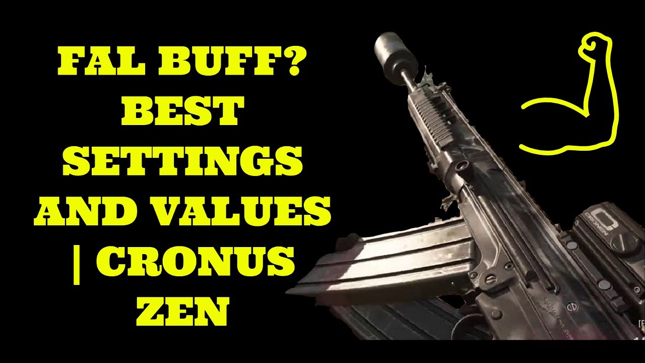 FAL BUFF?? | RAPID FIRE WITH NO RECOIL | CRONUS ZEN | WARZONE - YouTube