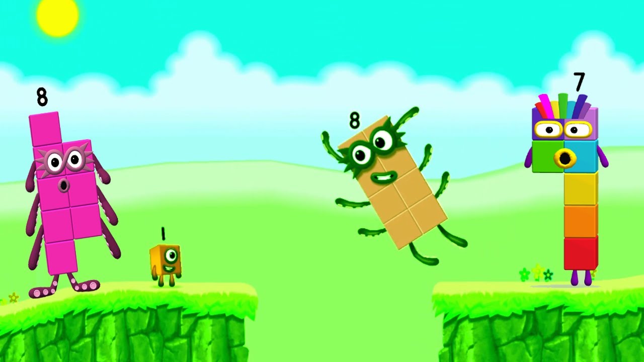 Numberblocks Learning Academy #151 - Numberblocks 8 1 8 7 ...