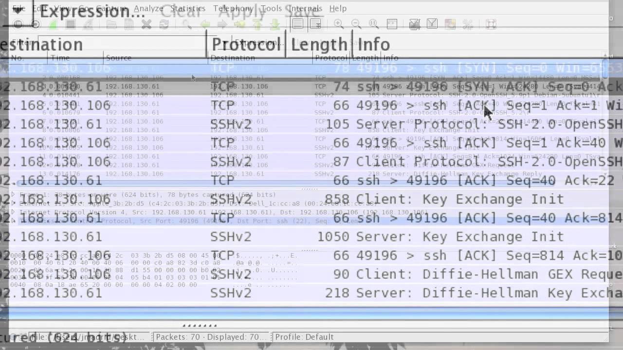 Handshake SSH - YouTube