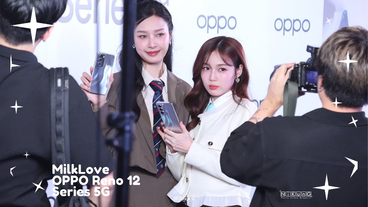 [4K Fancam] 240627 MILK LOVE @ งานเปิดตัว OPPO Reno12 Series 5G - YouTube