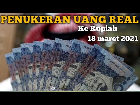 PENUKERAN UANG REAL KE RUPIAH - YouTube