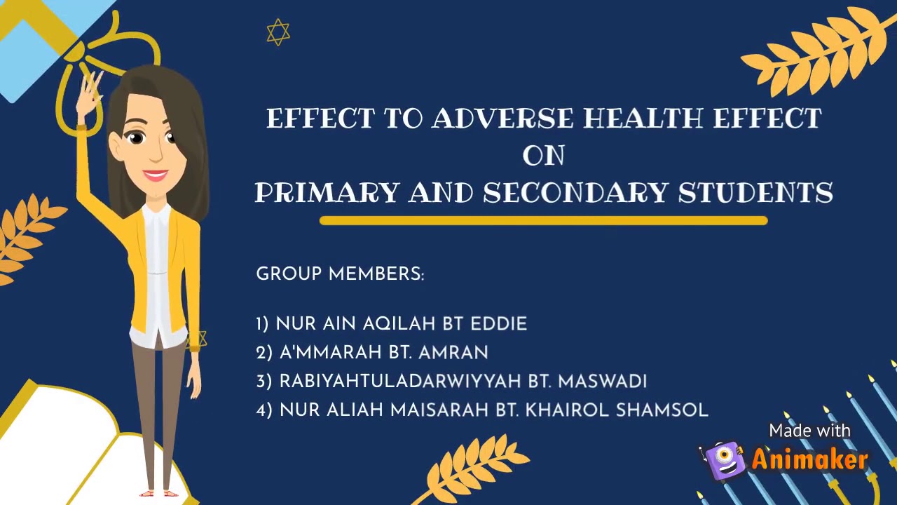 EFFECT OF ADVERSE HEALTH EFFECT ON PRIMARY & SECONDARY STUDENTS - YouTube