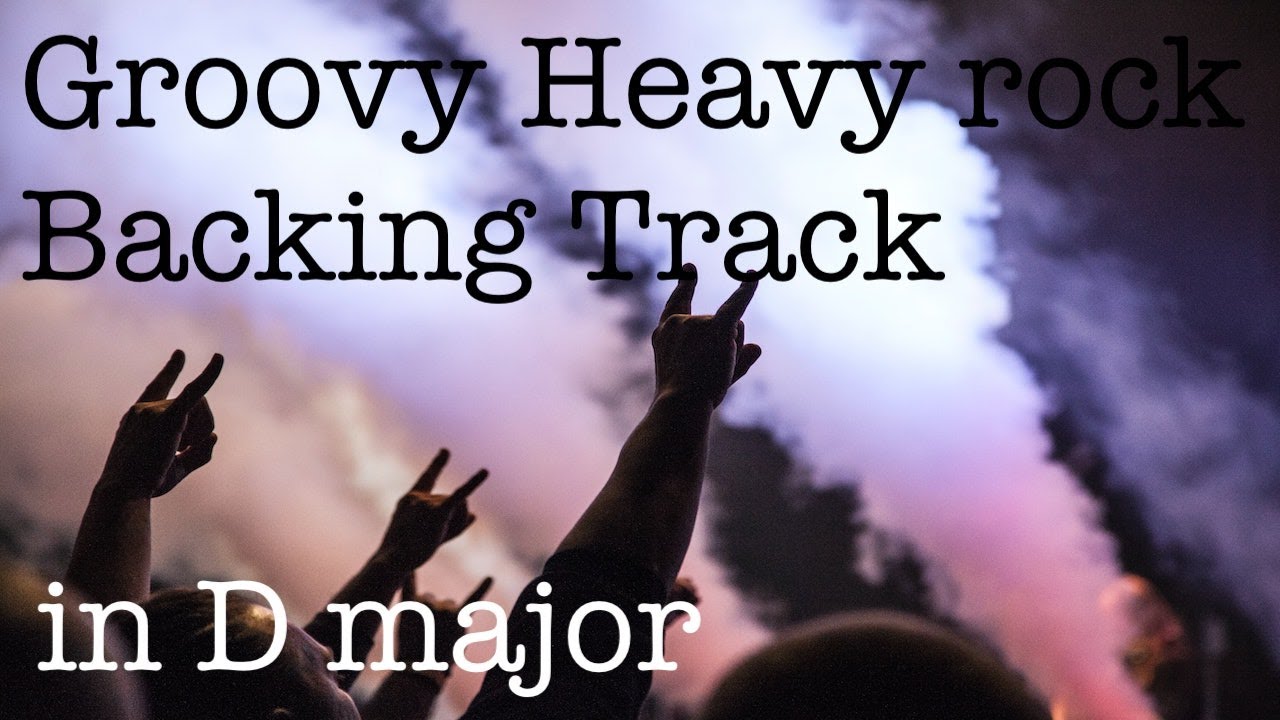 Groovy Heavy Rock backing track for guitar - learn practice and jam in ...