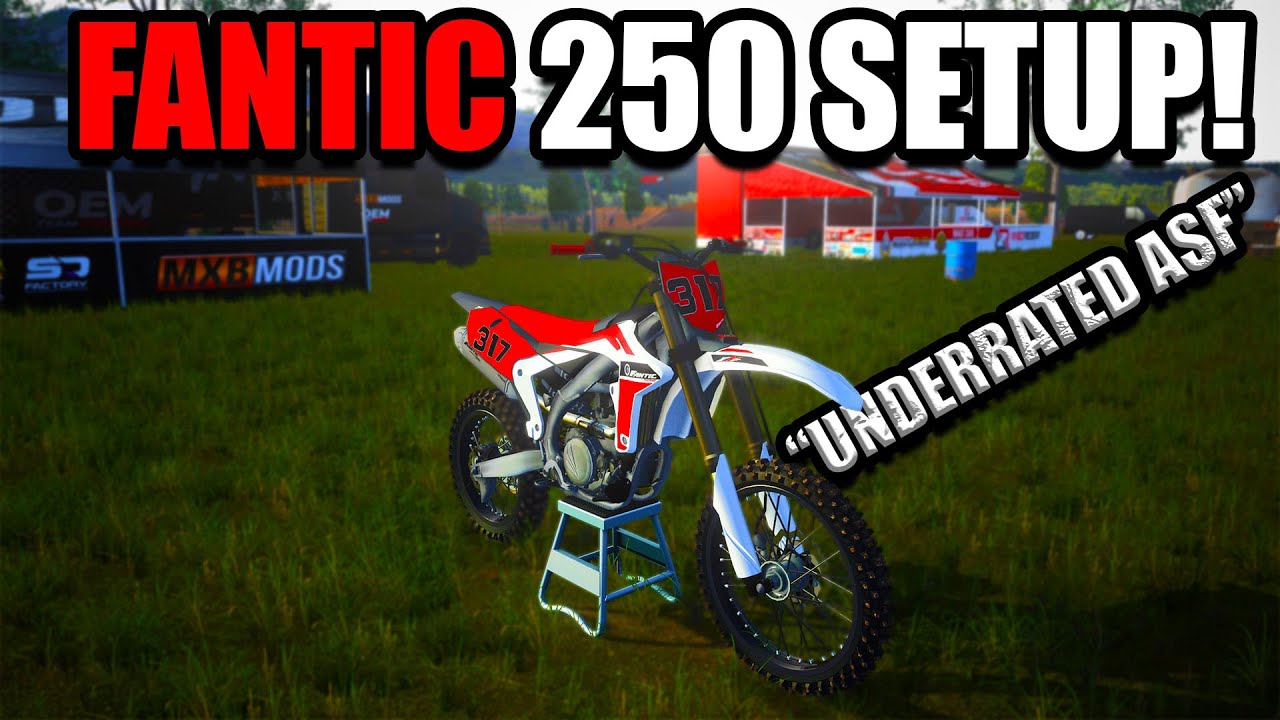 BEST *NEW* OEM FANTIC 250 SETUP IN MX BIKES! - YouTube