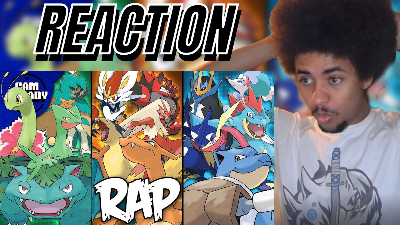 Rapper Reacts To POKEMON STARTER RAP CYPHER | Cam Steady ft DizzyEight ...