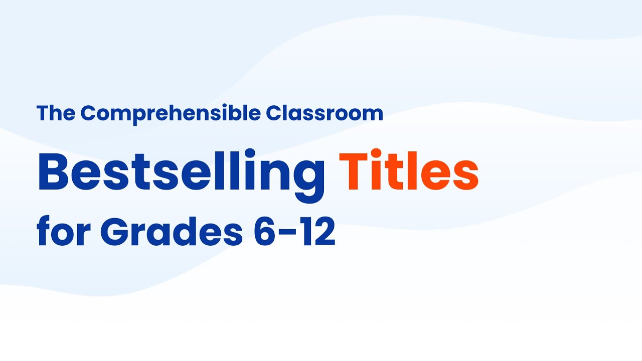 Bestselling Titles for Grades 6-12 Spanish from The Comprehensible ...