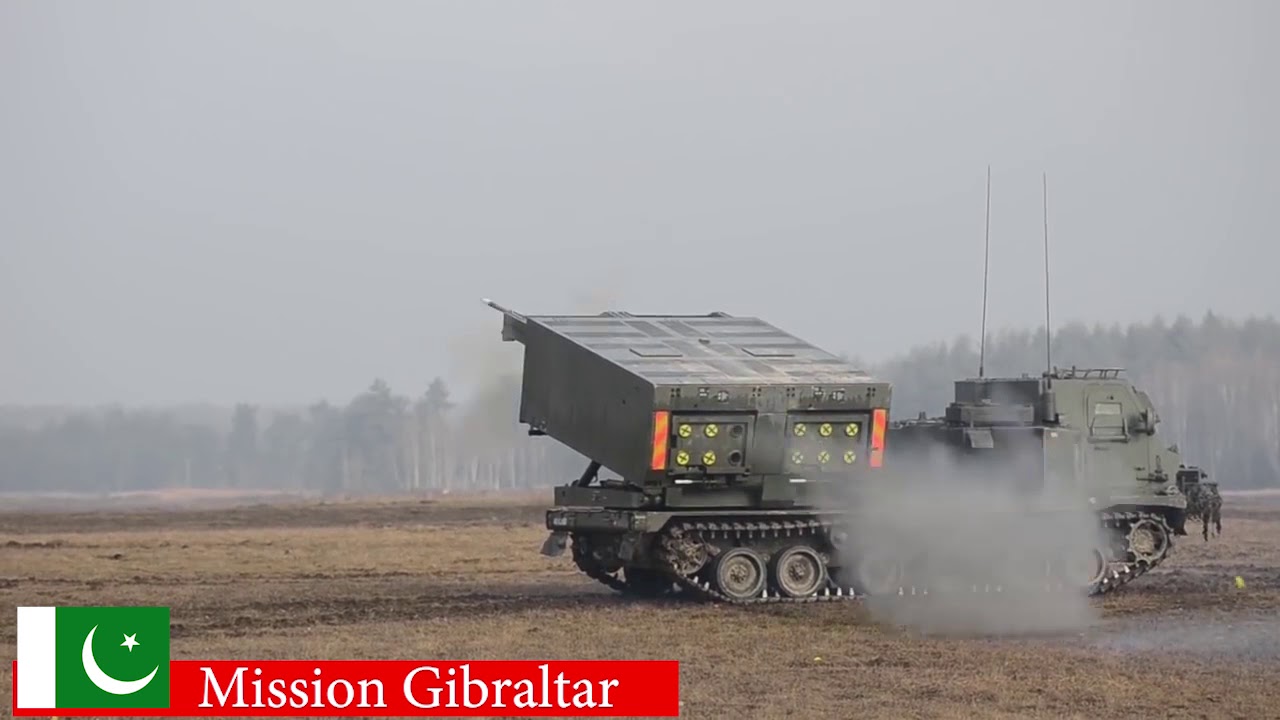Pakistan's Multiple Rocket Launch System In Action - YouTube