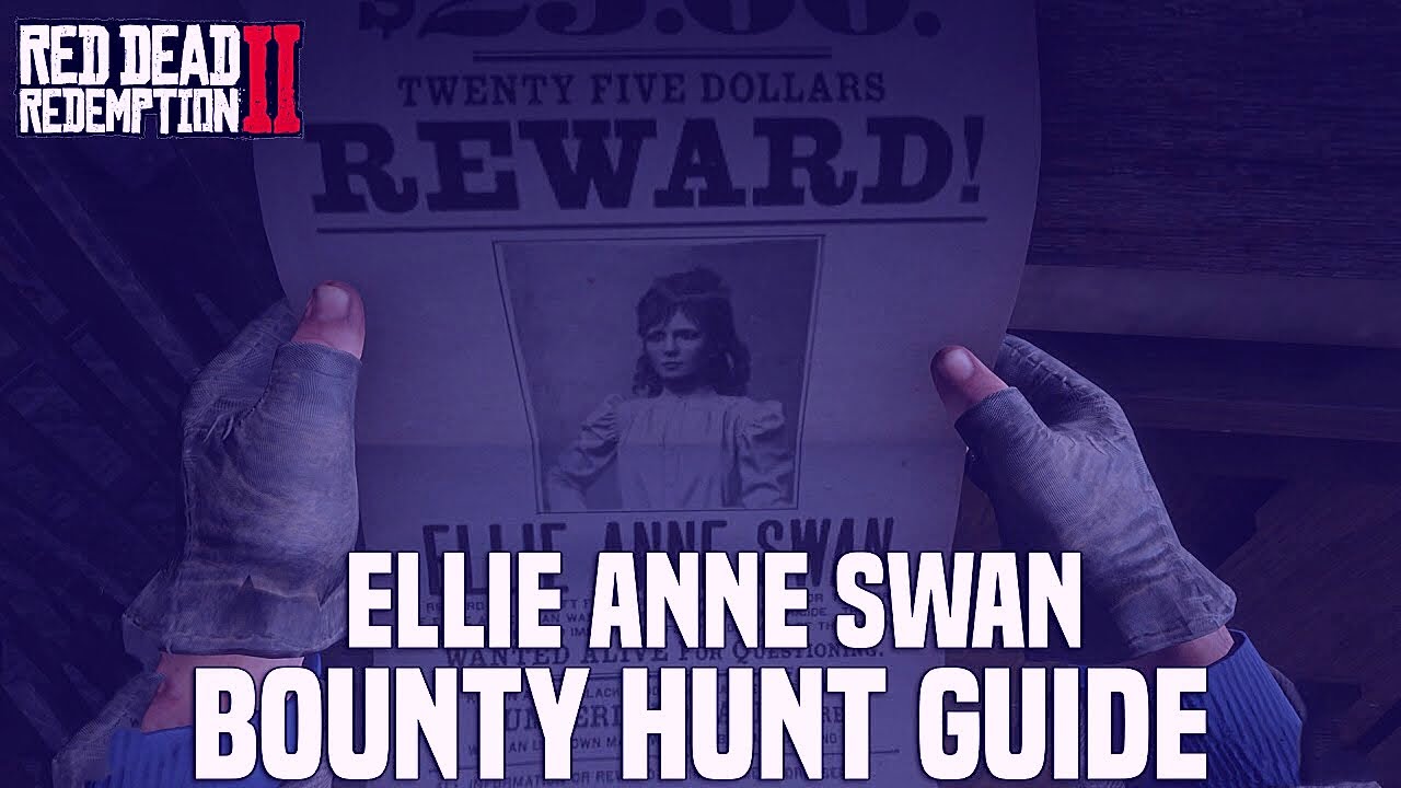 Red Dead Redemption 2 - Ellie Anne Swan bounty - YouTube