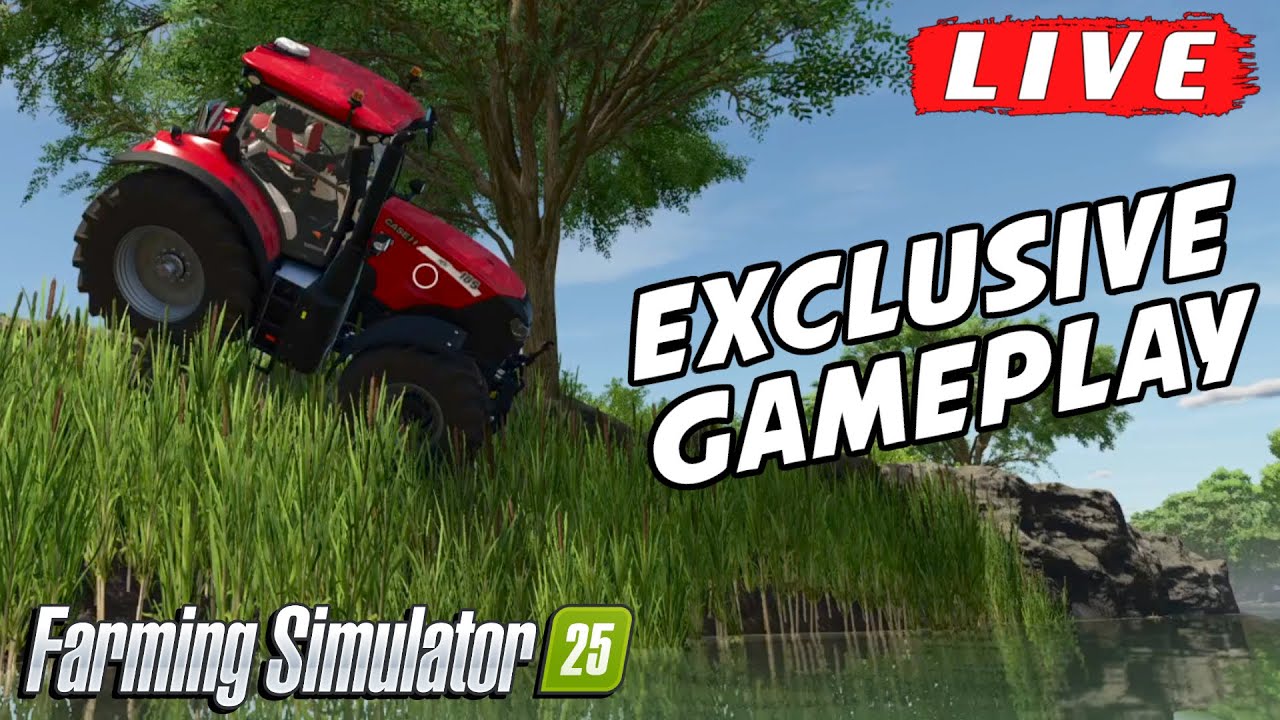 🔴 *LIVE* Exclusive FS25 Gameplay - YouTube