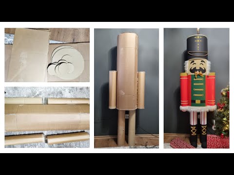 DIY life size Nutcracker/ Toy Soldiers – from Cardboard