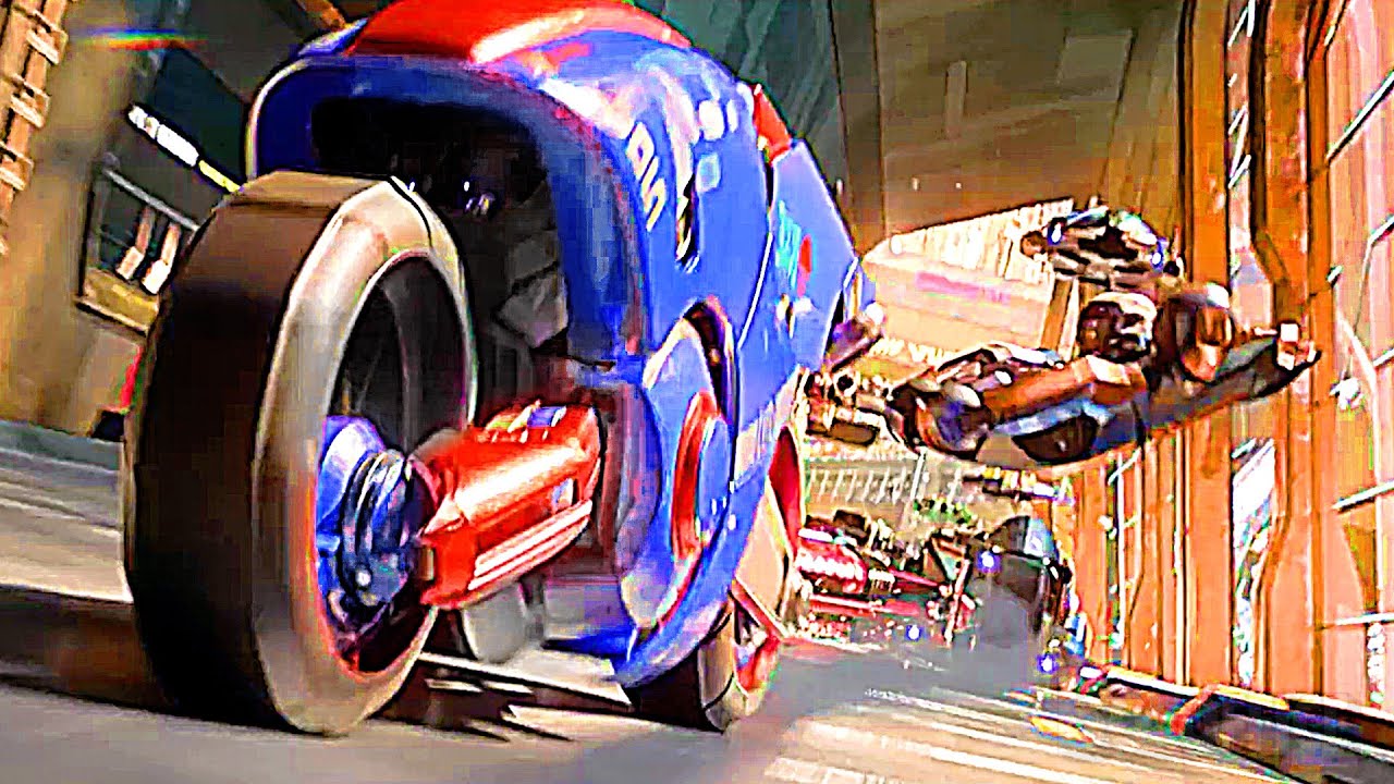 La Carrera Iacon 5000 de los Transformers | Transformers Uno | Clip en ...