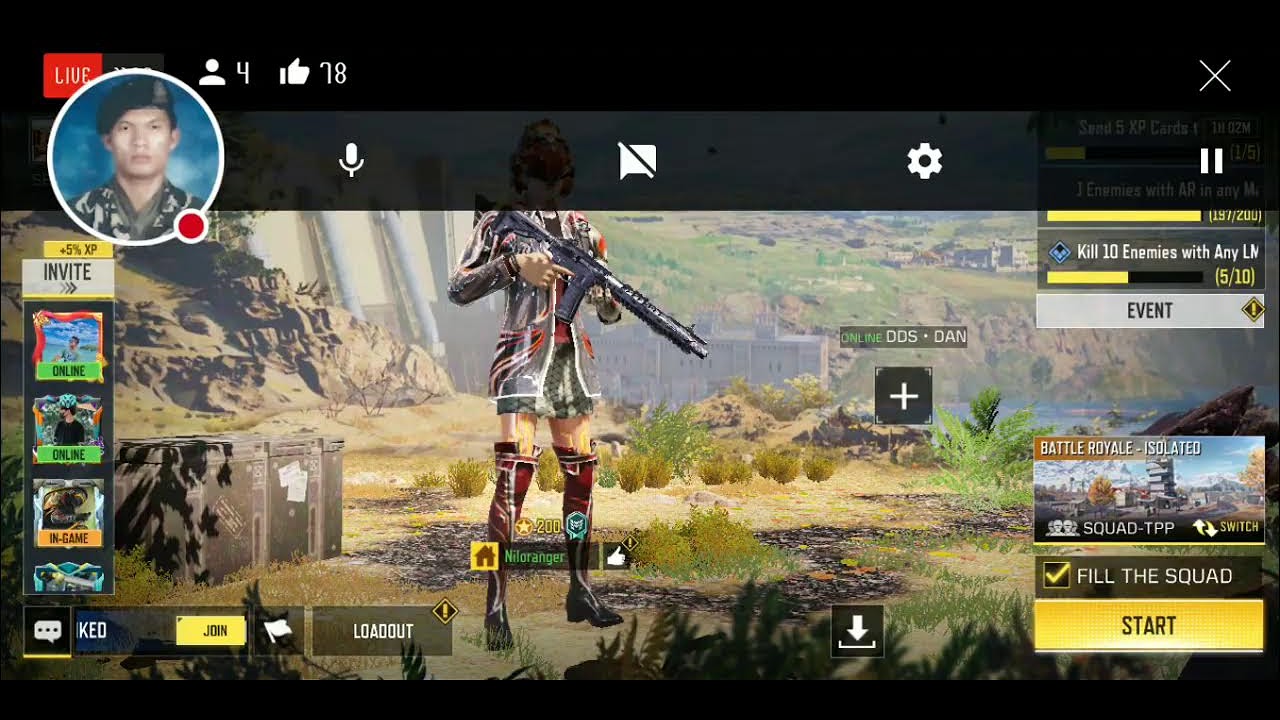 Live Satisfying CODM.. - YouTube