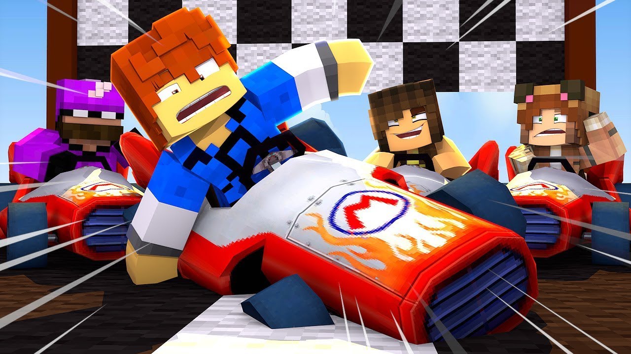 Minecraft Girls Vs Boy - PROS VS NOOBS !!! - YouTube