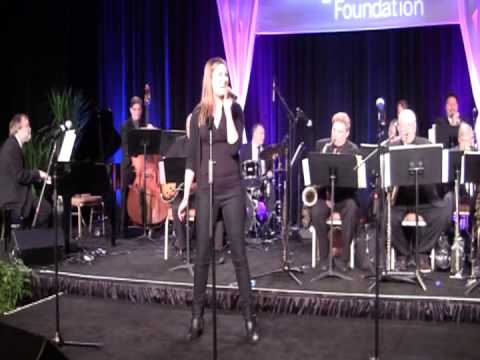Nicole Kubis "Well, Alright!" Tom Kubis Big Band at NAMM '13 (4955 ...