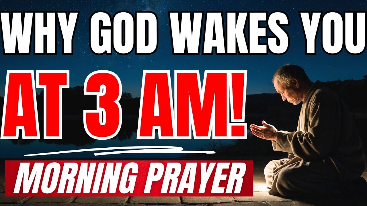 This Why God Wakes You up at 3:00 in The Morning! (Christian Motivation ...