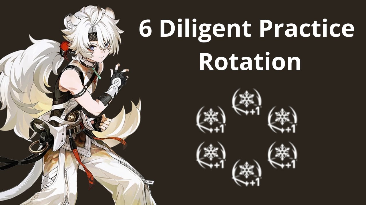 Wuthering Waves 〗Lingyang 6 Diligent Practice Rotation - YouTube