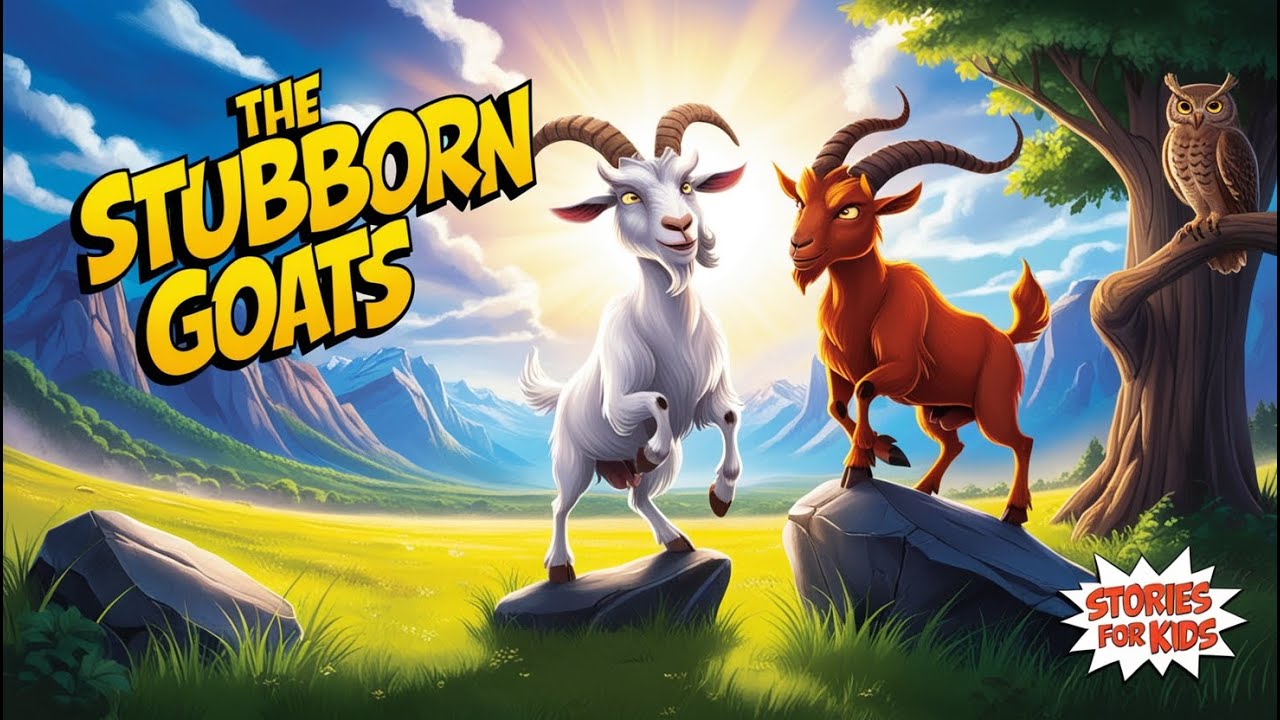 The Story of the Stubborn Goats | Bedtime stories | Moral Stories - YouTube