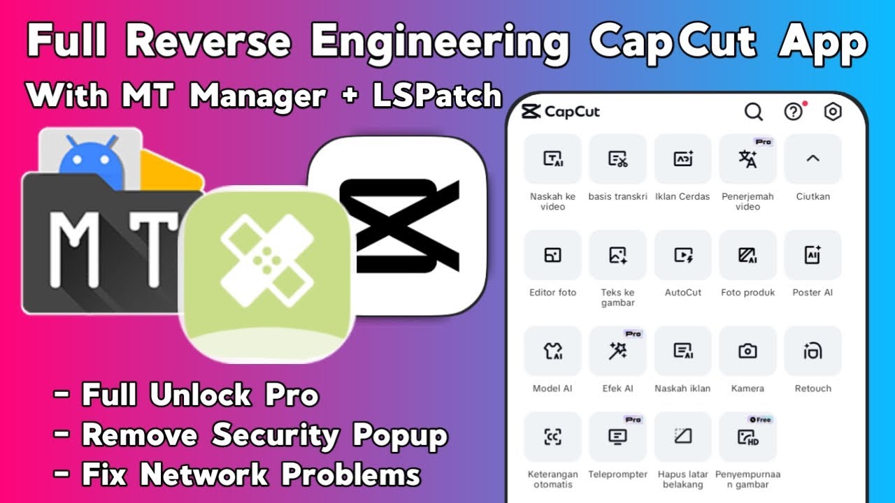 Full Reverse Engineering CapCut App With MT Manager - YouTube