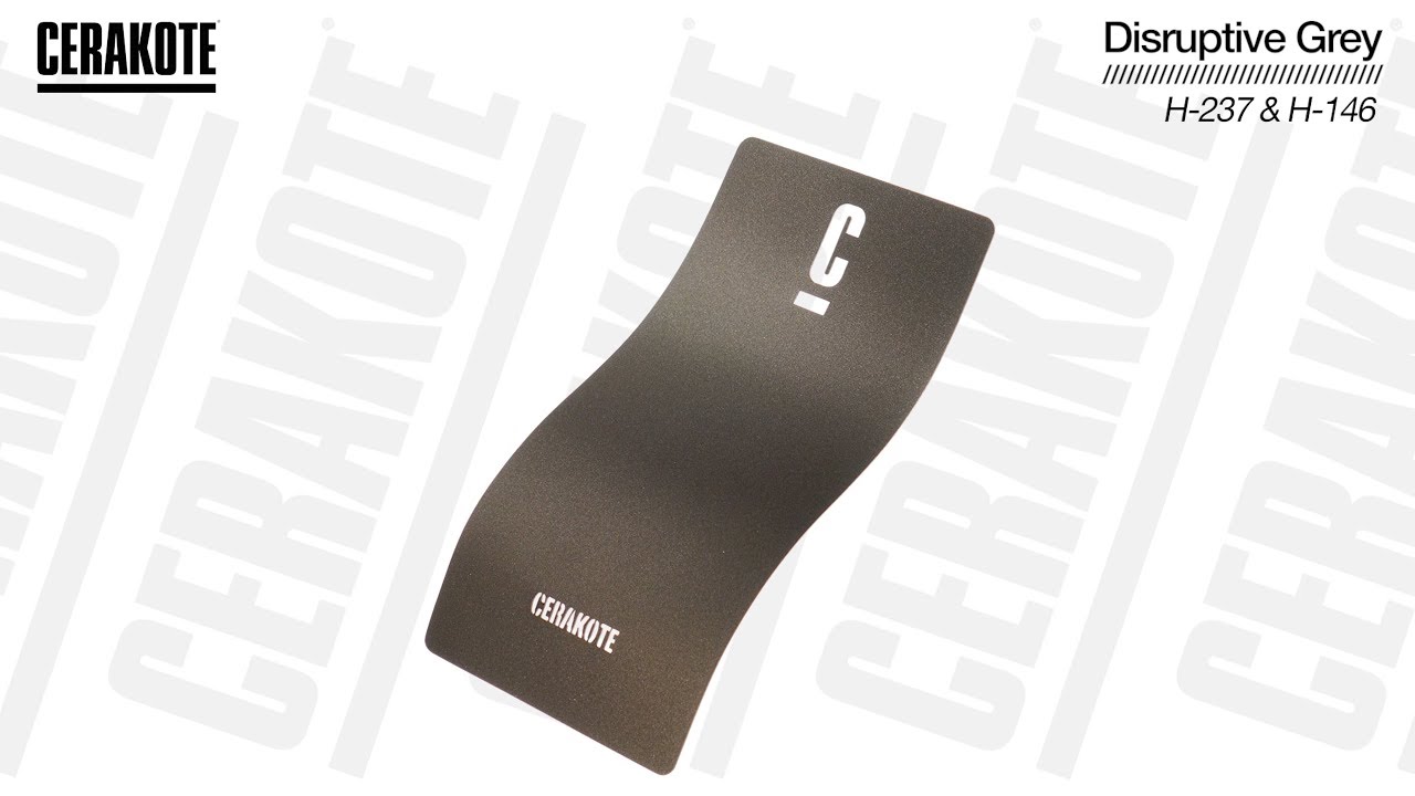 Cerakote Mixology | Disruptive Grey - YouTube