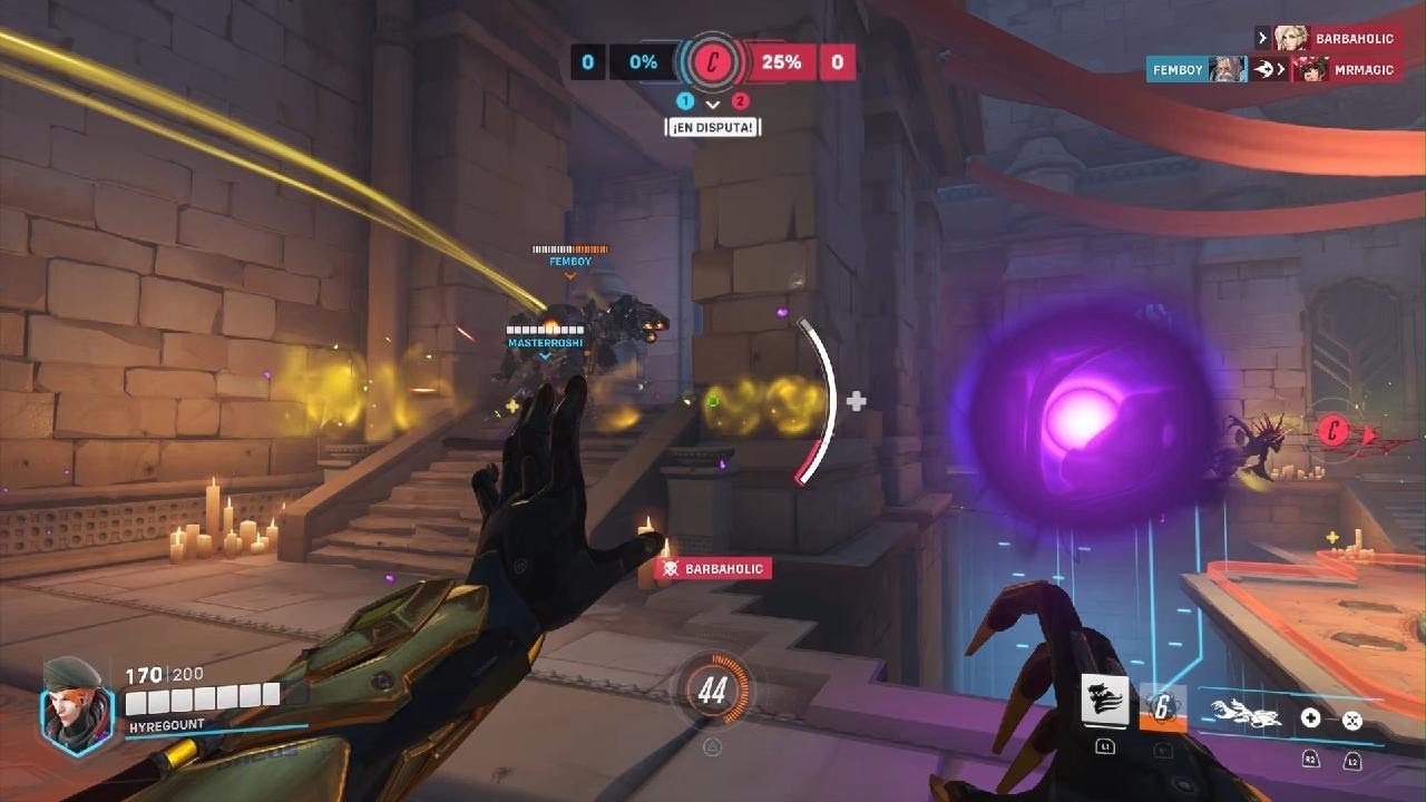 Overwatch 2: Moira competitive gameplay (Platinum) - YouTube