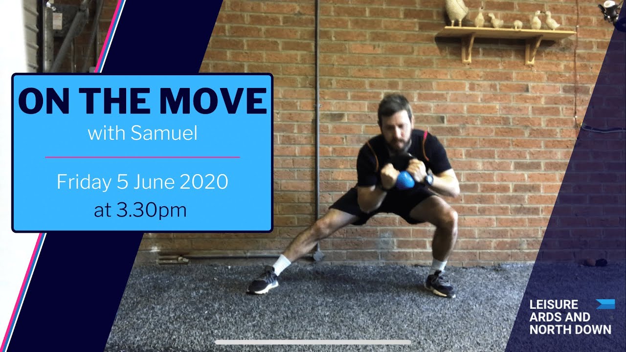 ON THE MOVE with Samuel - Friday 5 June at 3.30pm - YouTube