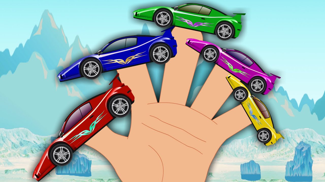 Sports Car Finger Family | Songs For Kids - YouTube