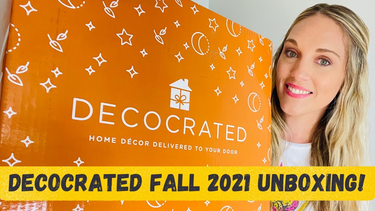 Decocrated Fall 2021 Unboxing! - YouTube