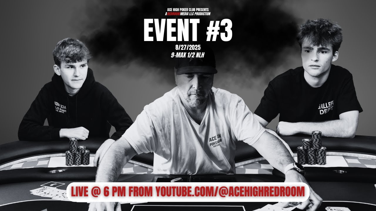 Red Room Event #3 (9-Max 1/2 NLH) - YouTube