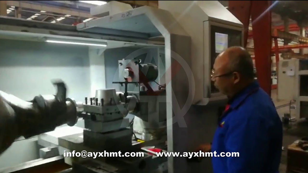 Double turret Special machine for automobile rear axle - YouTube
