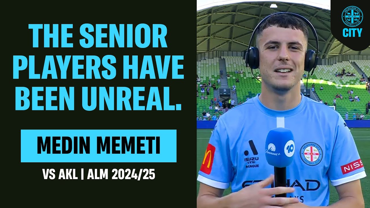 “IT WAS A TOUGH GAME” | 🎥 10 FOOTBALL | Medin Memeti | City 2-2 ...