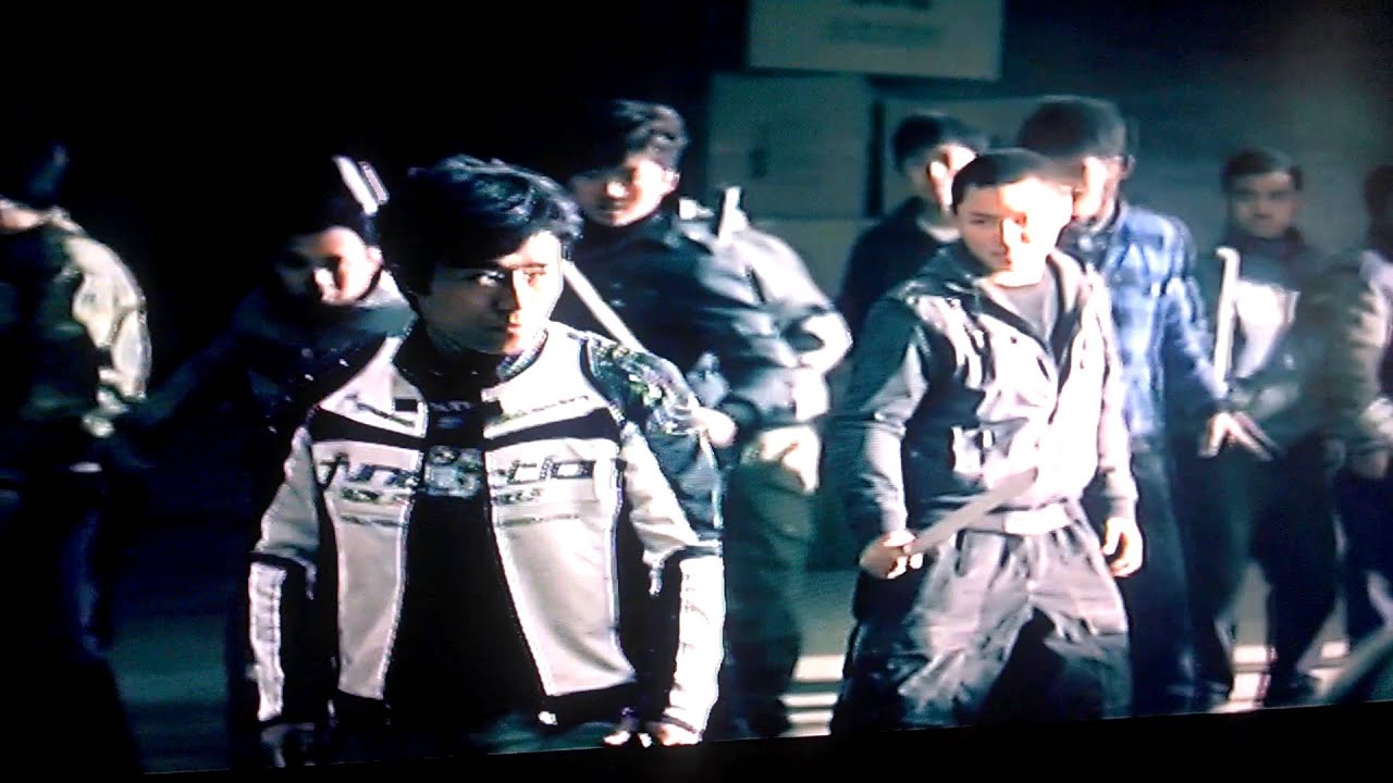 The king of the streets gang fight scene - YouTube