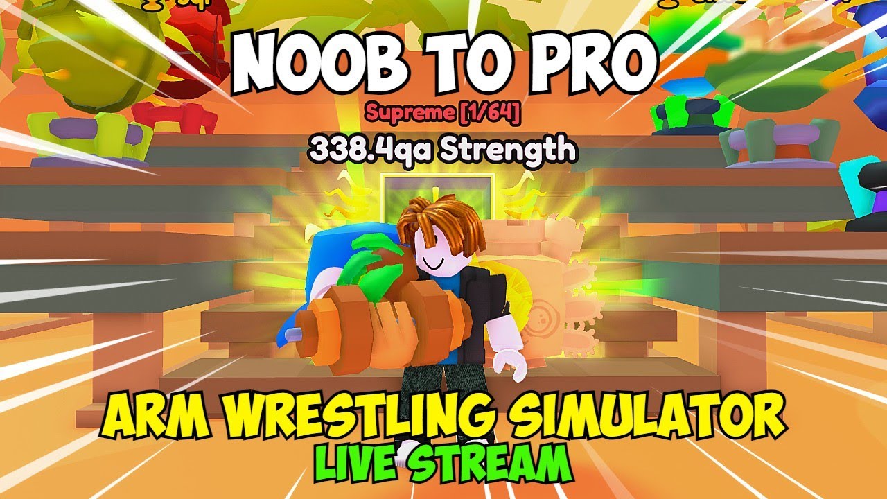 🔴ARM WRESTLING SIMULATOR THE GAMES! (Roblox) - YouTube