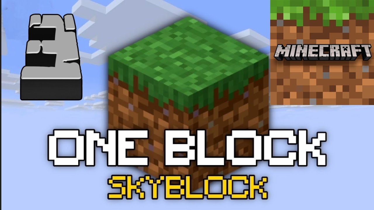 Minecraft ONE BLOCK EP3 #minecraft - YouTube