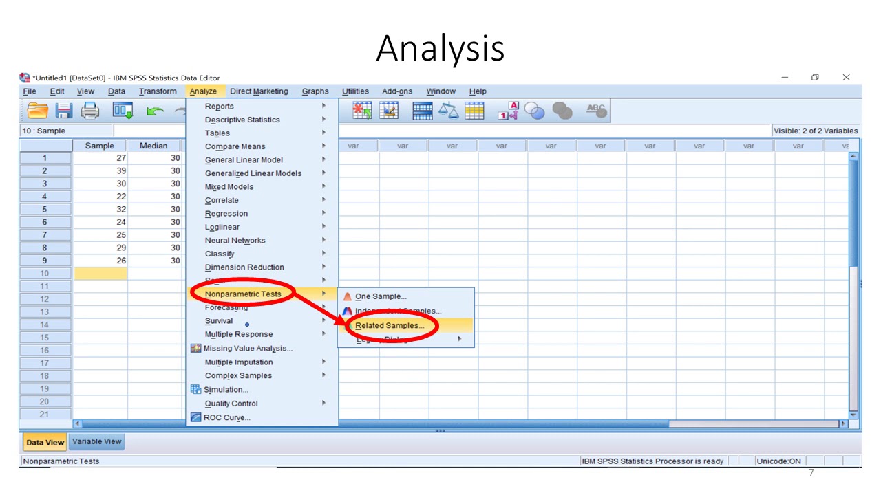 Testing Hypothesis for population Proportion, SPSS - YouTube