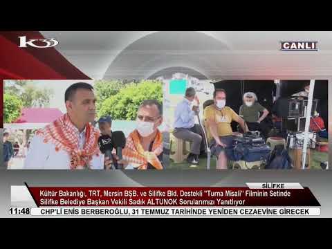 Sarıkeçili Yörüklerin hayatını konu alan Turna Misali film setini Silifke'de ziyaretteyiz #Canlı